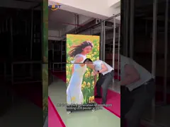 Китай Портативный внутренний светодиодный плакат экран P1.25-P2.5 4K UHD 3840x2160 продается