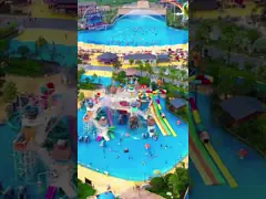 China Size and Color Customized Water Village Combination for Children's Fun Water Amusement Equipment Outdoor Park Water Playground for sale