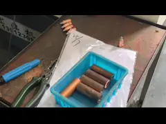 nut electrodes with Tungsten welded in