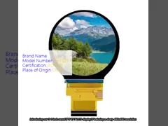IPS Round TFT LCD Display 480x480 SPI Interface LCD Display 2.1 Inch