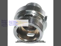 Cina Parti di tornitura CNC ad alta precisione con tolleranza +/- 0,001 ~ 0,005 mm e trattamento superficiale di rivestimento anodizzante in vendita