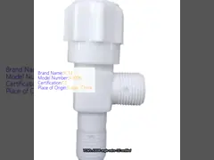 China A Large-Flow PP Material Toilet Angle Valve With One Inlet And Two Outlets For A Hot And Cold Mixer for sale
