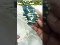 China FTTH 1x2 1x4 1x8 1x16 Fiber Optic Beam Splitter SC UPC / APC Connector for sale