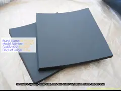 China High Temperature Rubber Sheet with 1PLY Glassfiber Or Aramid Fabric Reinforce for Industrial Use with Tensile Strength 5-9MPa and Temperature Range -60°C~+320°C for sale