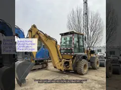China Solid and Durable Lgb680 Model 95%New Yellow Crawler Excavator Loader and Backhoe Excavator Wheel Loader for sale