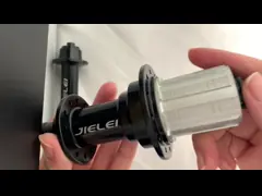 China JIELEI Ultralight 4 Claw Alloy Road Bicycle Hub 20/24H Quick-Release Straight-Pull for Front & Rear with Freehub HG Body for sale