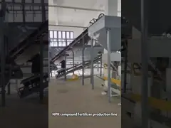 China Complete Compound Fertilizer Production Line Featuring Double Roller Extrusion Granulator for High-Strength NPK, Ammonium Phosphate, and Potassium Fertilizer Granules for sale