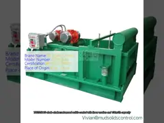TRZS584G Linear Motion Shale Shaker – Advanced Solids Control Equipment for Drilling