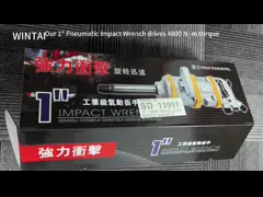 China 1" Heavy Duty Pneumatic Impact Wrench air Drive Impact Gun for sale