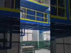 China Automatic Hanging Rod Type Batch Off Cooler Rubber Sheet Cooling Machine for sale