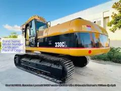 China 30 Ton  Excavator Used Cat 330cl Excavator Used Crawler Hydraulic Excavator Used Cat 330b 330c 330d for Sale for sale