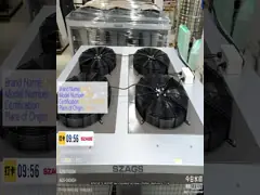 China 40HP air-cooled screw industrial chiller with a cooling capacity of 124.6KW is suitable for rapid cooling of milk, beverage filling lines and dairy product processing. for sale