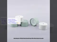 China TPE Soft Touch 40mm Diameter Center Dispensing Cap Cosmetic Shampoo Twist Cap for sale