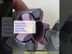 High Strength Flexible Rubber Coupling Pu Spider Coupling Wear Resistant