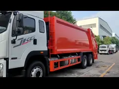 China FAW JK6 Waste Compactor Refuse Collection Garbage Truck Refuse Collection Compression Machine Vehicle for sale