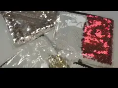 昇華型スパンコールコインパース カスタム写真印刷 グリッター小銭入れ