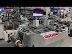 Fustellatrice R2R larghezza 500mm per foratura di fori per overlay