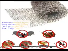 Weave Style Knitting Mesh Knitted Wire Mesh for Woven Technique and Stainless Steel Wire