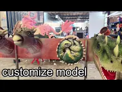 Decorative Dinosaur Head for Theme Restaurant and Jurassic Park