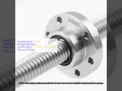 China Industrial Robot Transmission System High Precision Ball Screw Nut Seat Custom Machining for sale