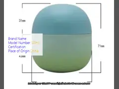 120ml PP High Grade Cosmetic Jar Customized BB Cream Jar with Srew Cap