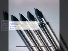 Durable Cutting Needle with Triangular Knife Head for Medical Supply