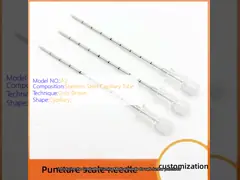 Graduated Turning Medical Needle for Safe Lumbar Puncture Procedures