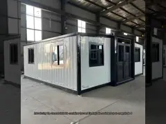 8 Magnitude Earthquake Resistant Prefab Folding House with 50mm Floor