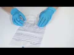 China Disposable Children Urine Bag 100ml 200ml Capacity Medical Grade PVC Hospital Pediatric Care for sale