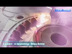Automatic laser cleaning machine for tyre mold