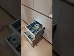 Mehrzweckschiebe-Ausziehkorb für Gewürzflaschen