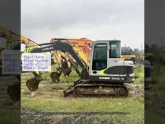 China Zoomlion Ze 60 Digger Crawler High-Efficiency Excavator Mini Zoomlion Excavator for Sale Mini Digger for sale