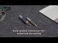 China Essager ES-OTG28 3.5mm to 6.5mm Stereo Audio Jack Adapter for Speaker Guitar Amplifier Gold-Plated for sale