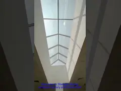 Cina Villa Push Pull Curtain Window Window trasparente in alluminio in vendita