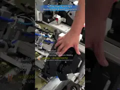 On-site Punching & Welding of Radar Cover on PP Rear Bumper