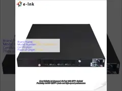L3 Managed 48-Port 10G SFP + 4-Port 40G QSFP+ Fiber Switch