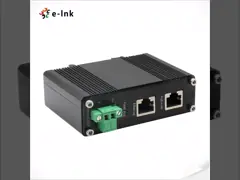 China Industrial 10/100/1000Mbps 802.3bt PoE++ Splitter Output Voltage 36VDC with Short-circuit protection for power output for sale