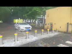Automatic Anti-Collision Security Bollards: Choosing Between Flanged and Embedded Installation