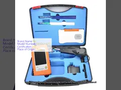 China FVM-100 400x Endface Inspection with 3.5-inch Screen Fiber Microscope Display Fiber Inspection Tool for sale