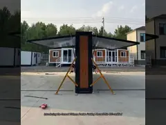 700mm Prefab Folding House with 50mm Floor Thickness Waterproof