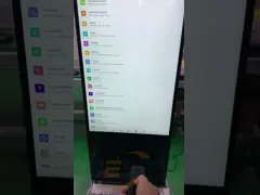 Indoor Touch Android Digital Advertising Display ,  Video Display LCD Digital Signage