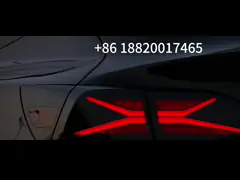 China Tesla Model 3 2017 2018 2019 Car Spare Parts Accessories ABS Plastic LED Rear Tail Lamp for sale