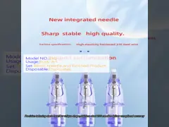 China Medical Grade 304 Stainless Steel Tattoo Needles 0.30mm-0.40mm with RGB Color Customization for sale