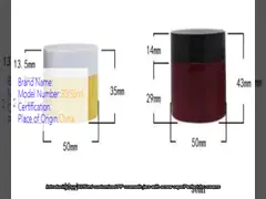 30/50ml Cosmetic Jar Customized Hand Cream Jar with Srew Cap