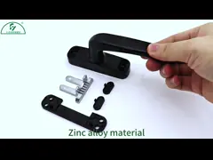 China Custom Door And Window Handles With Locks Light Luxury Style Smooth Surface for sale