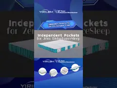 High Strength Metal Pocket Spring Coil Height 7 Inch Mattress Pocket Spring