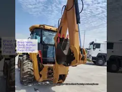 Factory Price Good Quality Caterpillar 420 Looking Backhoe with Telescop Arm