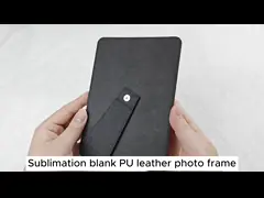 Sublimation Picture Frames Leather Sublimation Blank Custom Photo Frame