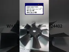 KBZE VOE14637364 14637364 VOLVO EC300D 4H 8B FAN BLADE FOR VOLVO D7E ENGINE