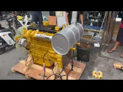Caterpillar C6.4 diesel engine start-up and delivery site
